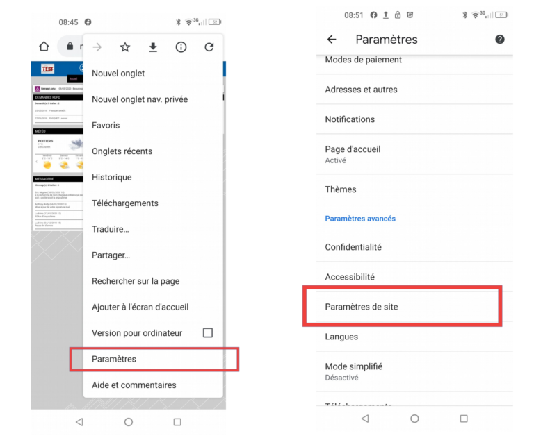 Comment activer JavaScript sous Android - Extrabat - Le Blog